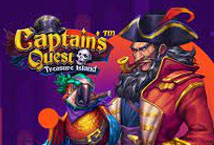 Captain's Quest Treasure Island Slot - Free Play in Demo Mode