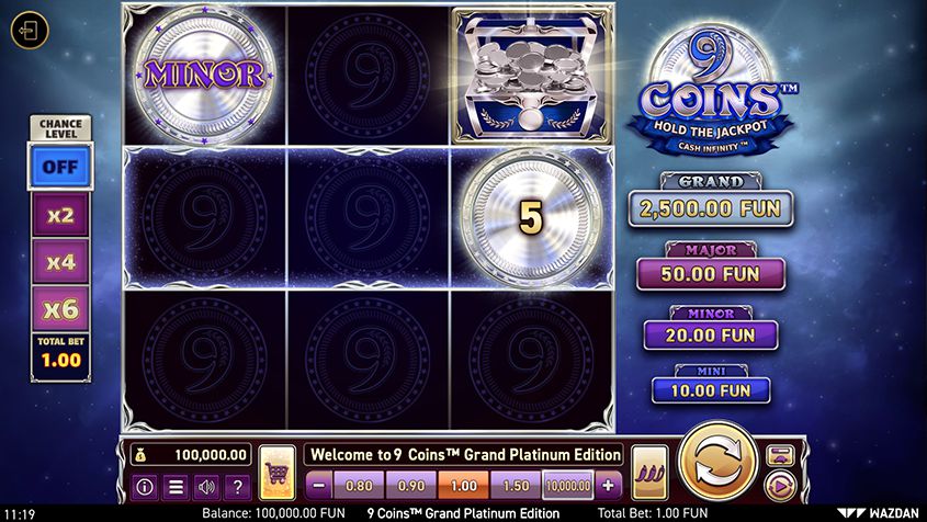 16 Coins Grand Platinum Edition Slot - Free Play in Demo Mode - Dec 2025