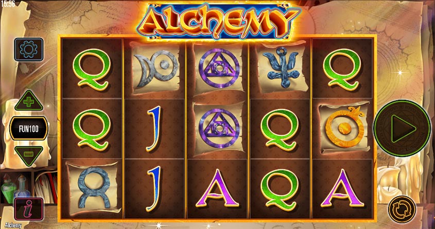 Alchemy (Storm Gaming) Slot - Free Play in Demo Mode