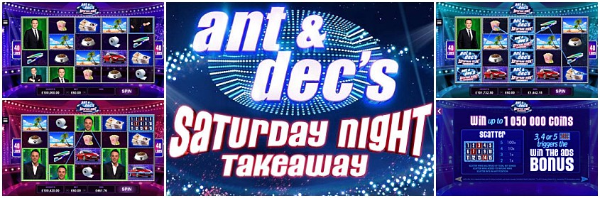 Ant & Dec's Saturday Night Takeaway Slot - Free Play in Demo Mode