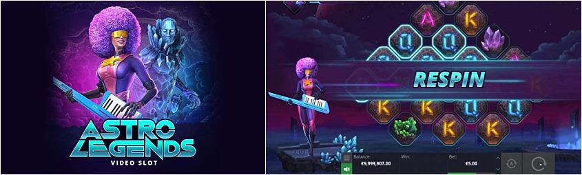 Astro Legends Slot - Free Play in Demo Mode