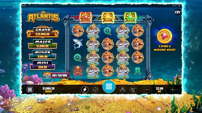 Atlantis Power Combo Slot - Free Play in Demo Mode