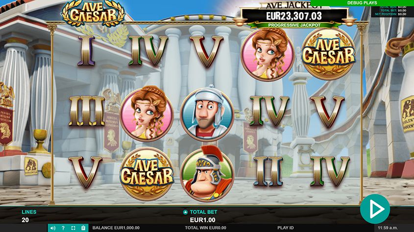 Ave Caesar Slot - Free Play in Demo Mode