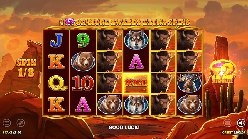 Bison Rising Gold Strike Slot | Play Online | RTP: 96.00%