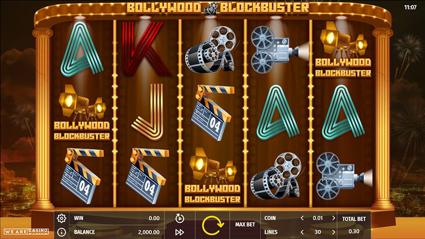 Bollywood Blockbuster Slot - Free Play in Demo Mode