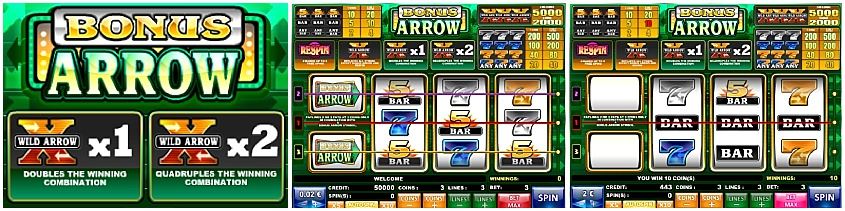 Bonus Arrow Slot - Free Play in Demo Mode