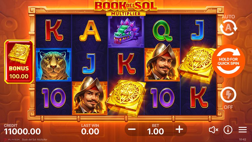 Book Del Sol Slot - Free Play in Demo Mode