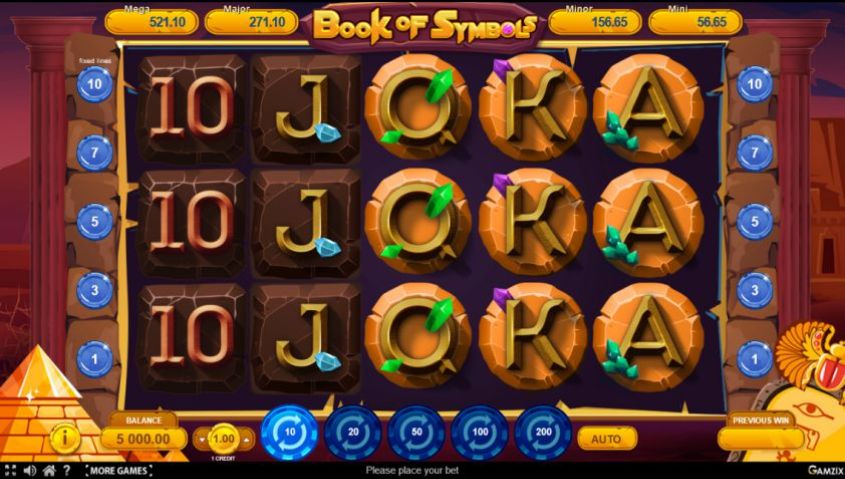 Book of Symbols Slot - Play Free Slots Demos