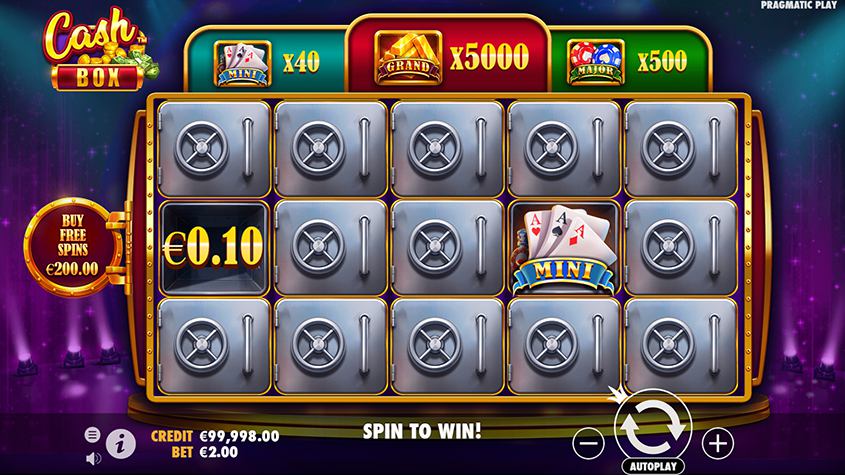 Cash Box Slot | Play Online | RTP: 96.02%