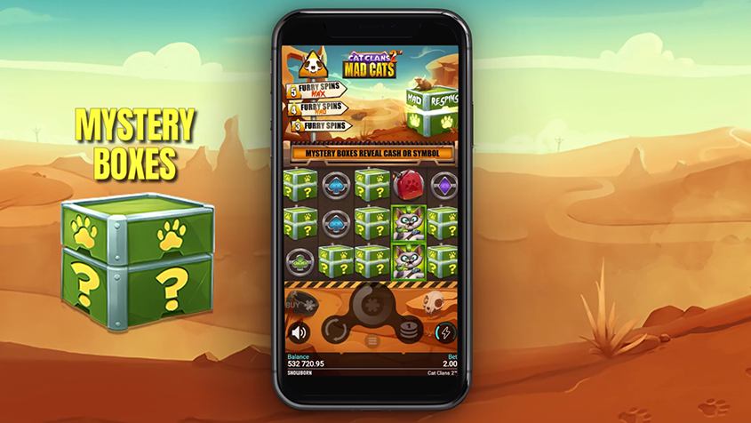 Cat Clans 2: Mad Cats Slot - Free Play in Demo Mode