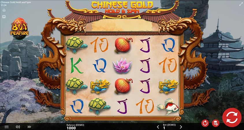 Chinese Gold Hold and Spin Slot - Play Free Slots Demos