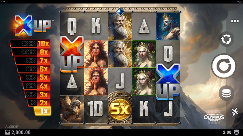 Chronicles of Olympus II - Zeus Slot - Free Play in Demo Mode