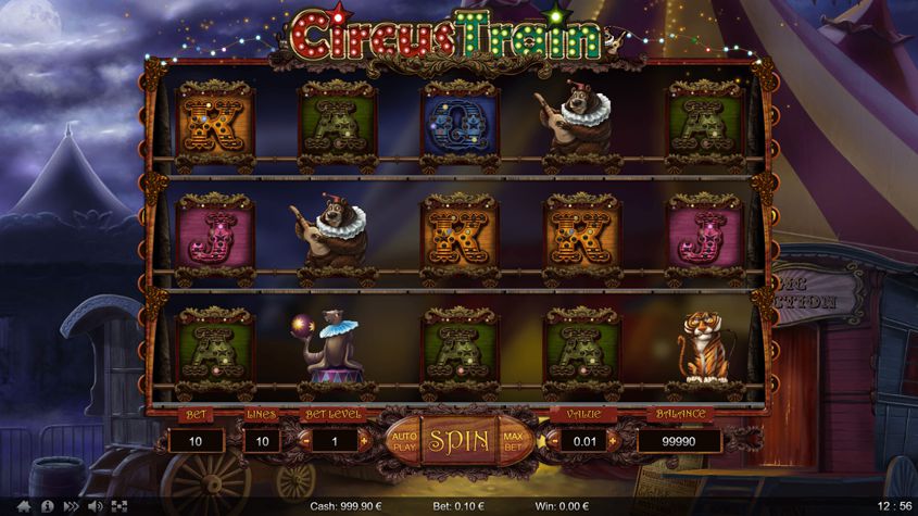 Circus Train Slot - Free Play in Demo Mode