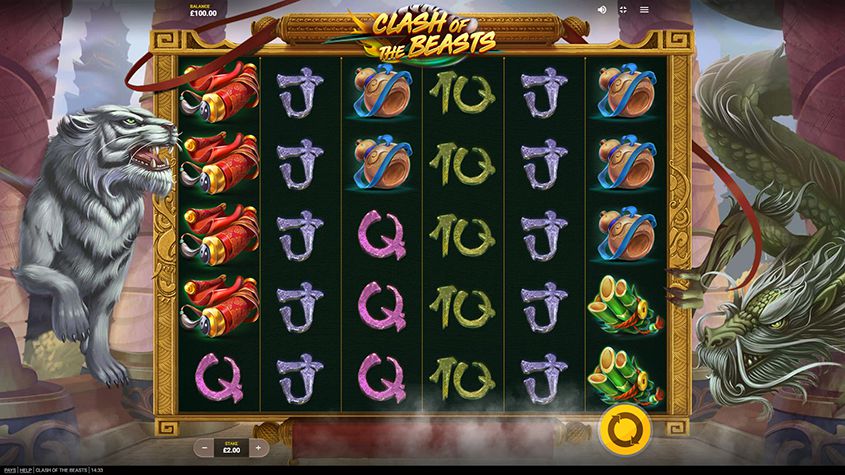 Clash Of The Beasts (Red Tiger) Demo Slot | Play for Free