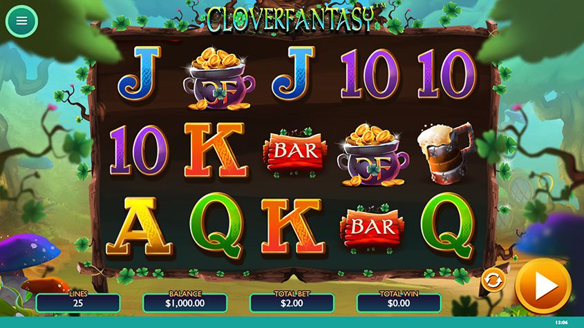 Clover Fantasy Slot - Free Play in Demo Mode