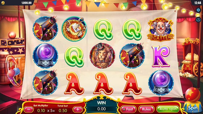 Crazy Circus Slot - Free Play in Demo Mode