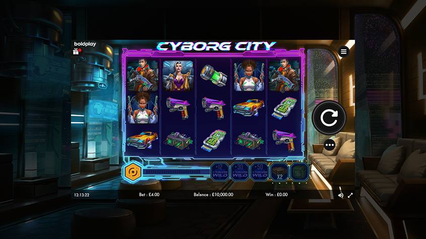 Cyborg City Slot - Free Play in Demo Mode