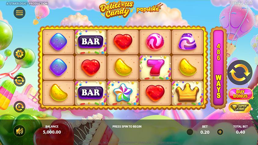 Delicious Candy PopWins Demo Slot | Play for Free