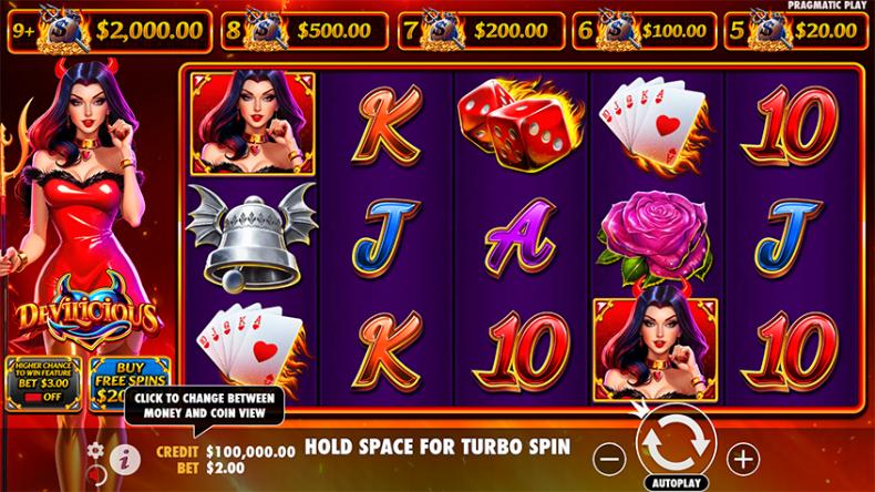 Devilicious Slot | Play Online | RTP: 96.46%