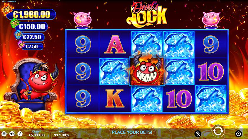 Devils Lock Slot - Free Play in Demo Mode