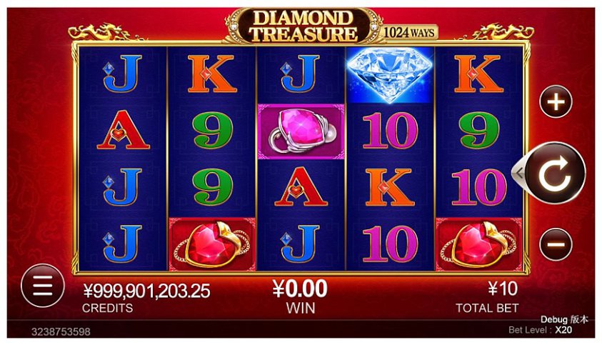 Diamond Treasure Slot - Free Play in Demo Mode