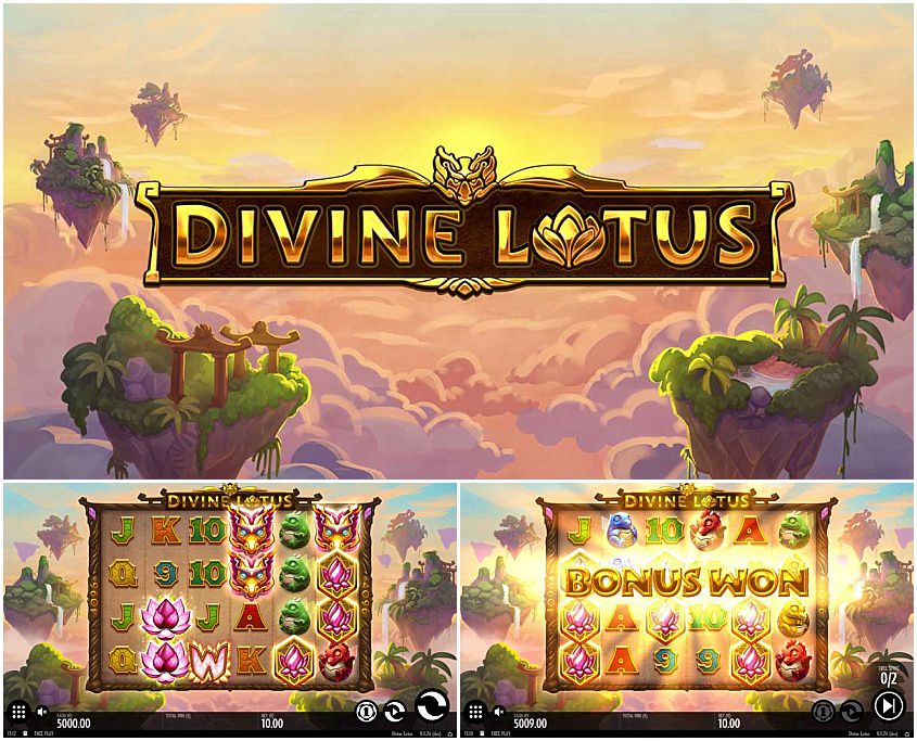 Divine Lotus Slot - Free Play in Demo Mode