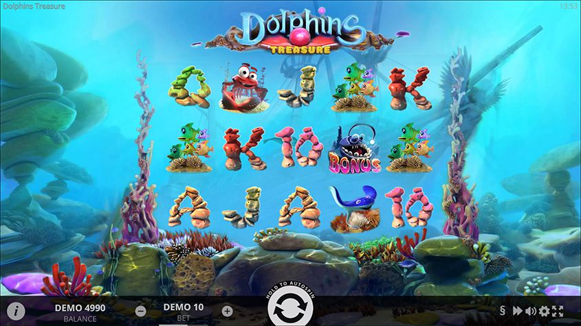Dolphins Treasure (Evoplay) Slot - Free Play in Demo Mode