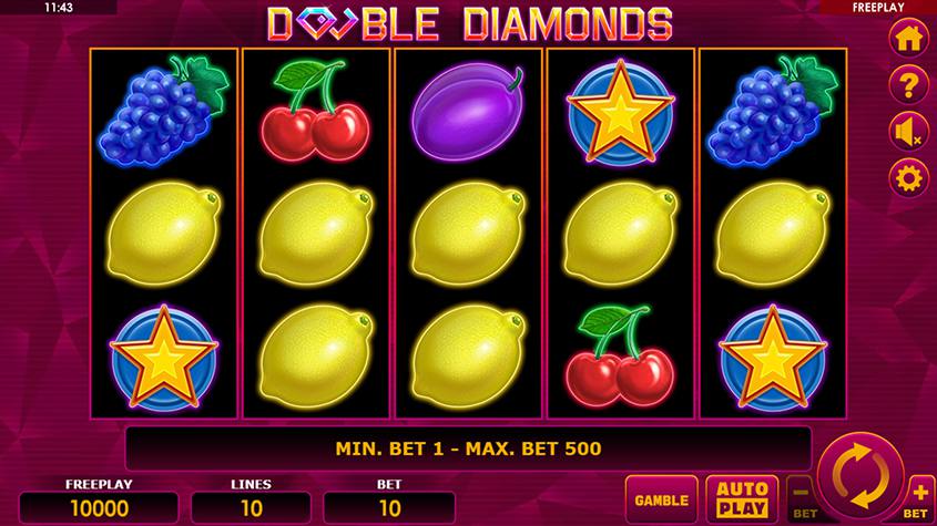 Double Diamonds Demo Slot | Play for Free