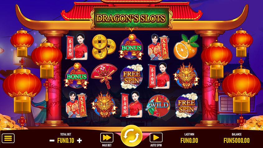 Dragon's Slots Slot - Free Play in Demo Mode