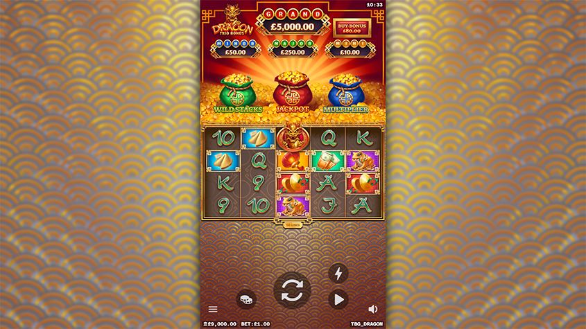 Dragon Trio Bonus Slot | Play Online | RTP: 96.41%