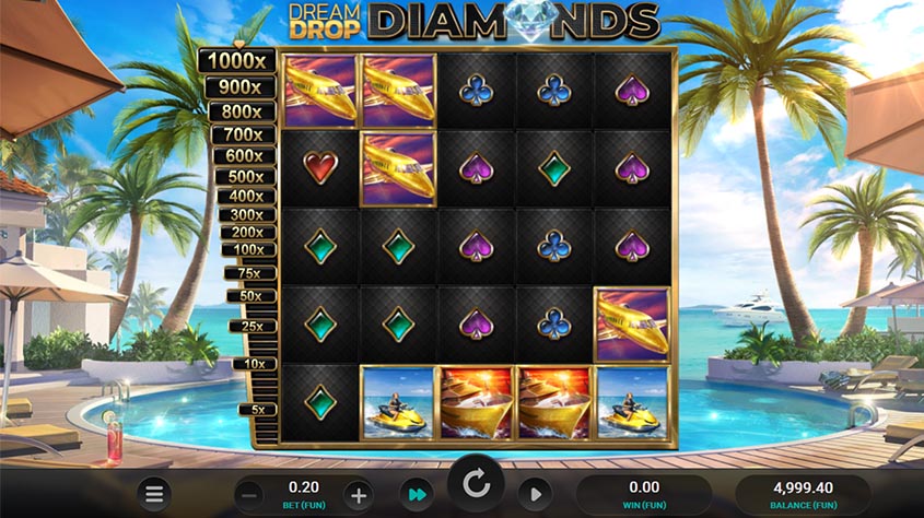 Dream Drop Diamonds Slot - Free Play in Demo Mode