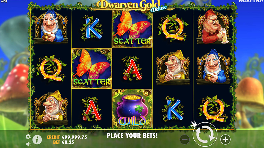 Dwarven Gold Deluxe Slot | Play Online | RTP: 96.47%