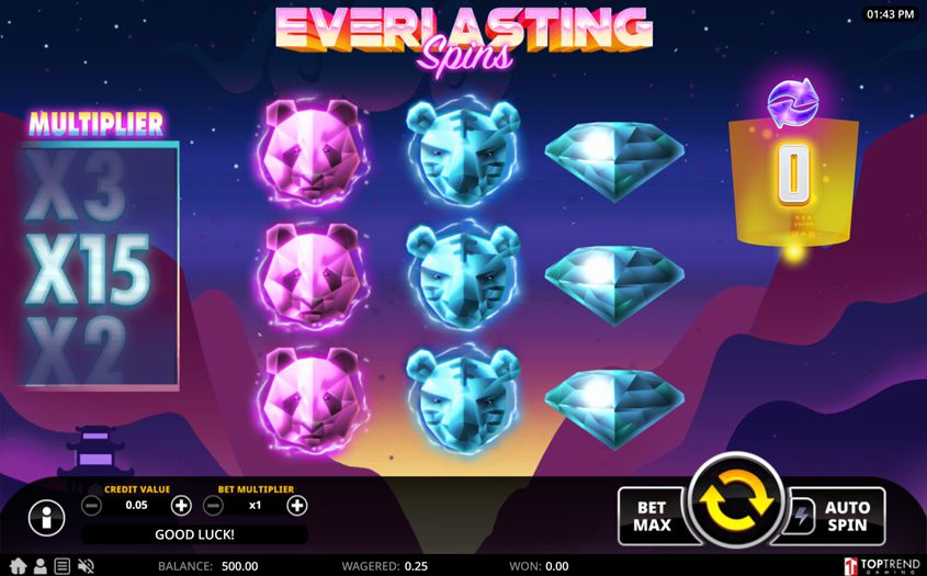 Everlasting Spins (Toptrend) Slot - Free Play in Demo Mode
