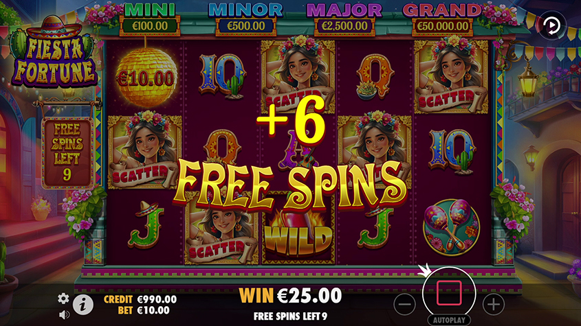 Tragaperras Fiesta Fortune: juego gratis, giros y bonos