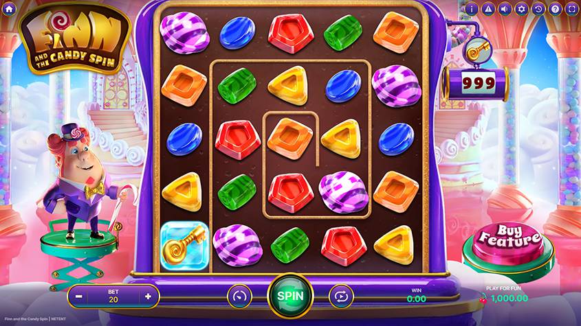 Finn and The Candy Spin Slot | Play Online | RTP: 96.62%