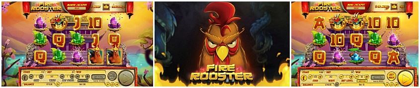 Fire Rooster Slot - Free Play in Demo Mode