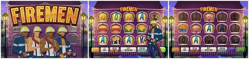 Firemen Slot - Free Play in Demo Mode