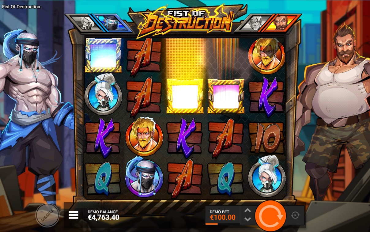 Fist of Destruction Slot | Play Online | RTP: 96.30%
