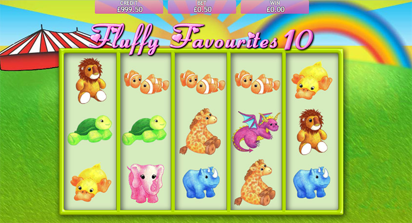 Fluffy Favourites 10 Slot | Play Online | RTP: 95.39%
