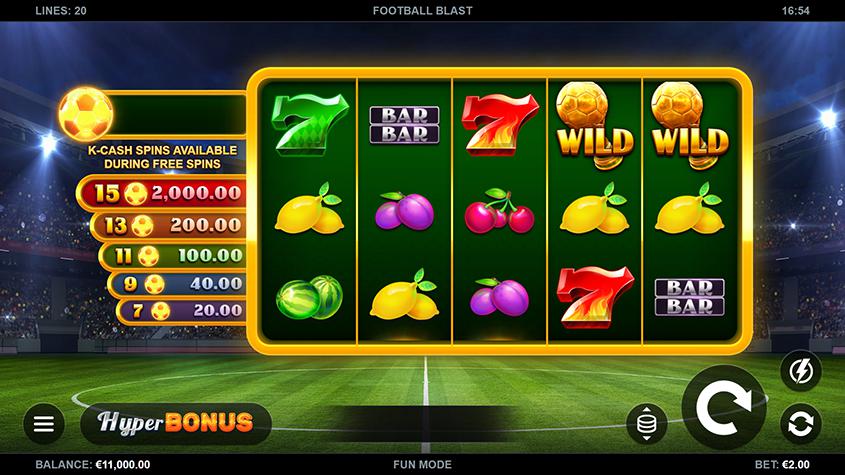 Football Blast Slot - Free Play in Demo Mode