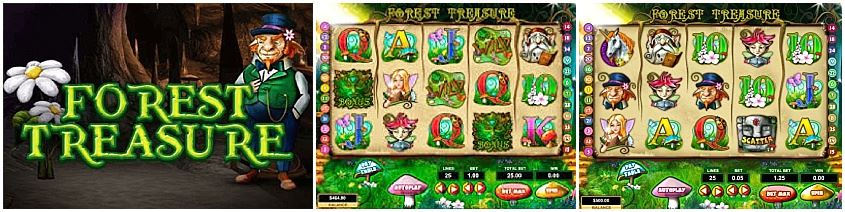 Forest Treasure Slot - Free Play in Demo Mode