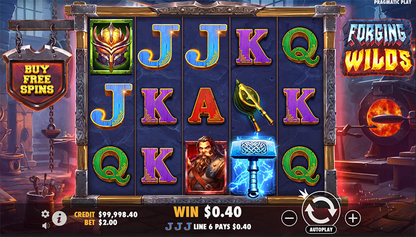 Forging Wilds Slot | Play Online | RTP: 96.52%
