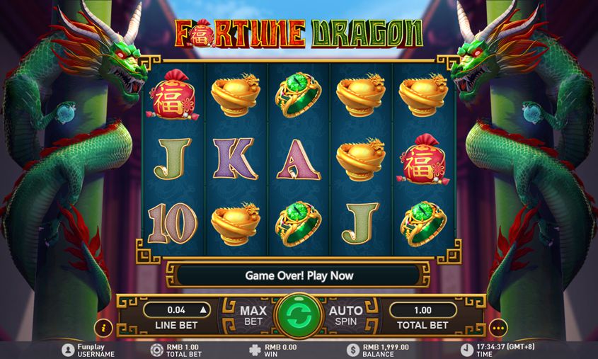 Fortune Dragon (Gameplay Interactive) Slot - Free Play in Demo Mode