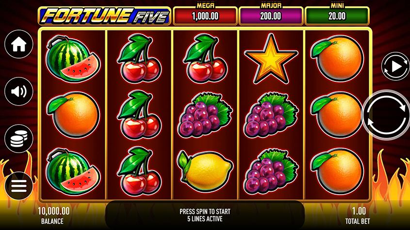Fortune Five Slot - Free Play in Demo Mode
