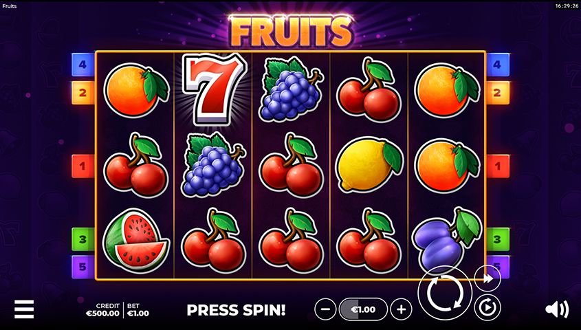 Fruits (Holle) Slot - Free Play in Demo Mode
