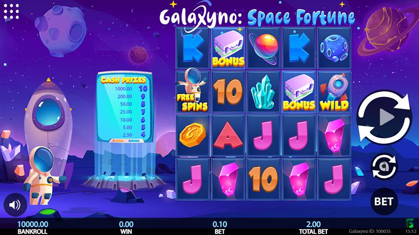 Galaxyno Space Fortune Slot - Free Play in Demo Mode