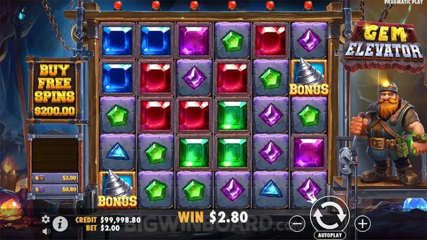 Gem Elevator Slot | Play Online | RTP: 96.53%