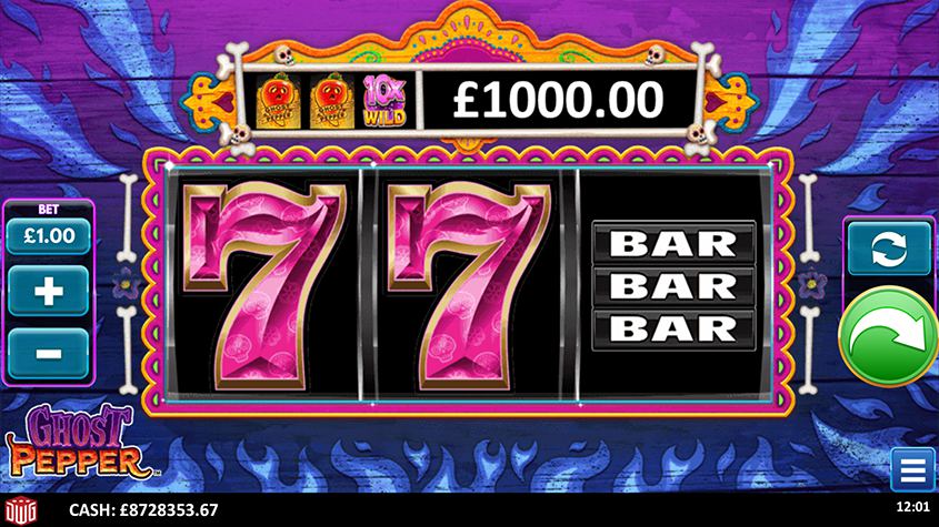 Ghost Pepper Slot - Free Play in Demo Mode