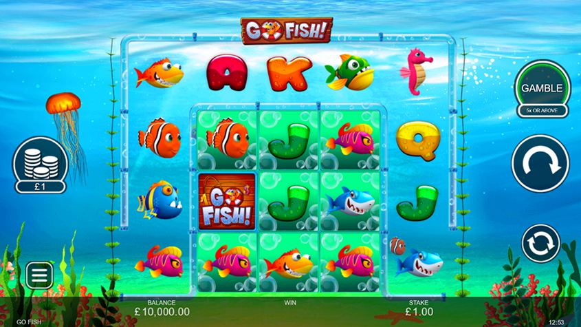 Go Fish Slot | Play Online | RTP: 95.01%