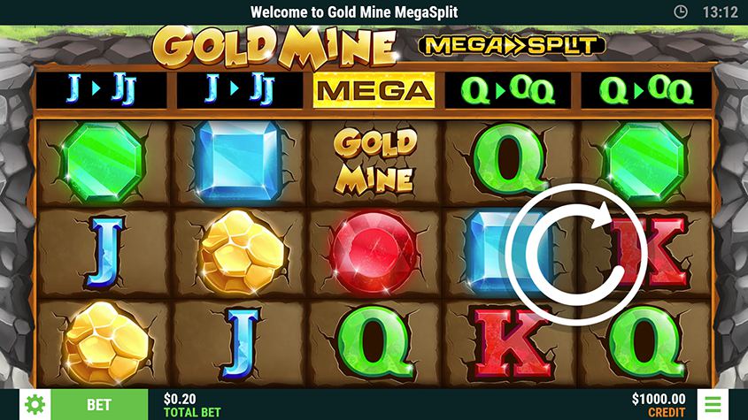 Gold Mine Megasplit Slot - Play Free Slots Demos